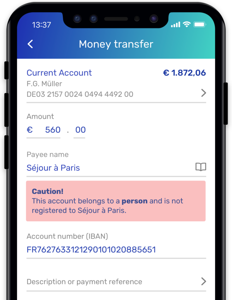 SurePay - Verification of Payee: for European Banks & PSPs